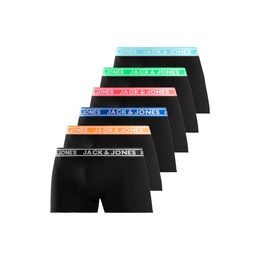 Jack & Jones JACK & JONES Boxershorts Herren Gr&ouml;&szlig;e XL royalblau / mandarine / cranberry / schwarz / wei&szlig;