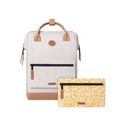 CABAIA Backpack 'Arequipa L' female Beige size One Size