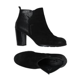 Paul Green Stiefelette Damen Größe 38.5 Second Hand schwarz
