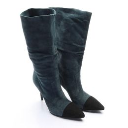 Marc Cain Stiefel Damen Gr&ouml;&szlig;e 39 Second Hand blau