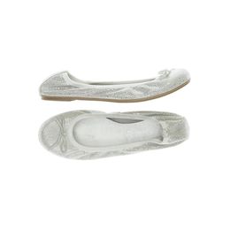 Marco Tozzi Ballerina Damen Größe 36 Second Hand silber