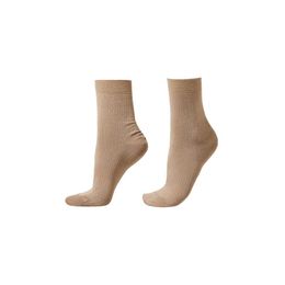 CALZEDONIA Socken Damen Gr&ouml;&szlig;e 36/41 dunkelbeige