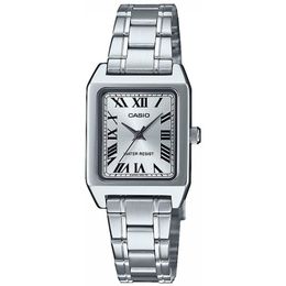 Casio Analog Watch female Silver size One Size