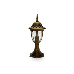 Licht-Erlebnisse Wegeleuchte (B)16.5 x (L)16.5 x (H)43 cm in Gold Antik | Gr.: onesize