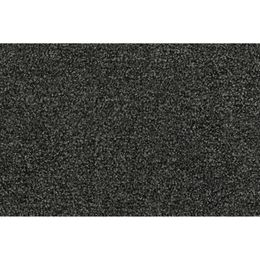 Teppich 'Sophia' Vlies schwarz 400 x 100 cm