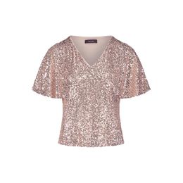 Vera Mont Blusenshirt kurzarm in Cream/Gold | Gr.: 42