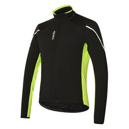RH+ Radjacke Alpha Padded Jakt in black-acid lime | Gr.: XXL