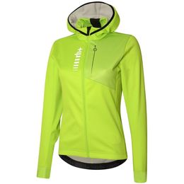 RH+ Radjacke Hooded Soft Shell W Jacket in acid lime | Gr.: M