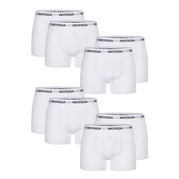 WOTEGA 8er-Set: Boxershorts Joe in Wei&szlig; | Gr.: S