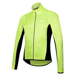 RH+ Fahrradjacke Emergency Pocket Jacket in acid lime-black | Gr.: S