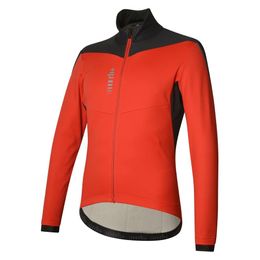 RH+ Radjacke Reflex Jacket in red code-black | Gr.: XXL