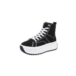 Ital-Design Sneaker Damen Gr&ouml;&szlig;e 38 schwarz / wei&szlig;