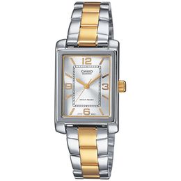 Casio Analog Watch female Silver size One Size