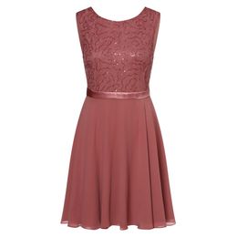 Marie Lund Abendkleid in rosenholz - 0003 | Gr.: 40