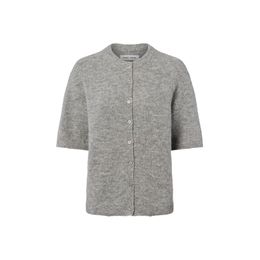 Samsøe & Samsøe SAMSOE & SAMSOE Strickjacke Saanoura in grau - 0002 | Gr.: M