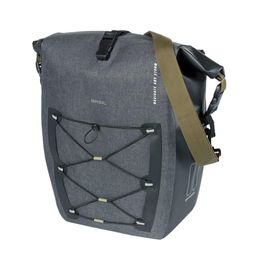 Basil Gep&auml;cktr&auml;ger-Tasche "Navigator Storm MIK Studs L", grau