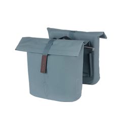 Basil Doppelpacktasche "City Double Pannier Bag MIK 2.0" , graphite blue