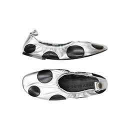 Tory Burch Ballerina Damen Größe 41 Second Hand silber