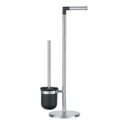 Wenko Toilet Accessories 'Parus' male Silver size B: 25,5cm x H: 57cm x T: 16,5cm