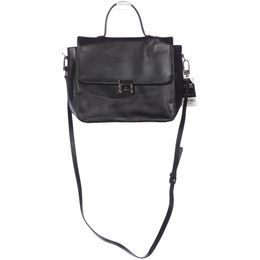 Aigner Handtasche gross Leder Damen Größe One Size Second Hand schwarz