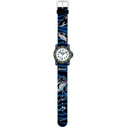 Scout Uhr Jungen Größe One Size blau / gelb / grau / rot / schwarz / weiß