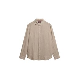 Superdry Button Up Shirt 'Vacation' male Beige size S
