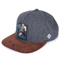 Gro&szlig;e Gr&ouml;&szlig;en Bavarian Caps Snapback Cap "Popeye" Farbe dunkelgrau Gr&ouml;&szlig;e: One Size