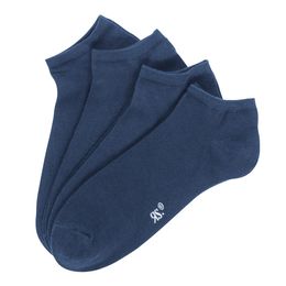 Harmony 4er-Pack Sneaker-Socken Farbe marine Größe: 43-46