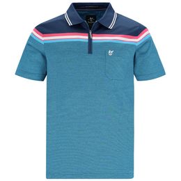 Gro&szlig;e Gr&ouml;&szlig;en Hajo Poloshirt aus merzerisierter Baumwolle Farbe royalblau Gr&ouml;&szlig;e: 3XL