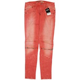 PLEASE Stoffhose Damen Größe L Second Hand rot