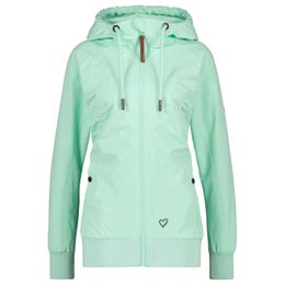 alife and kickin Sommerjacke ALIFE & KICKIN "Damen NaminiAK A", Damen, Gr. L, gr&uuml;n (fresh mint), 100% Polyester, Jacken