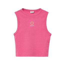 s.Oliver Top Mädchen Größe 170/176 gelb / pink / weiß
