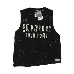Superdry Top Damen Größe M Second Hand schwarz