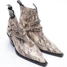 ANINE BING Stiefeletten Damen Größe 39 Second Hand beige
