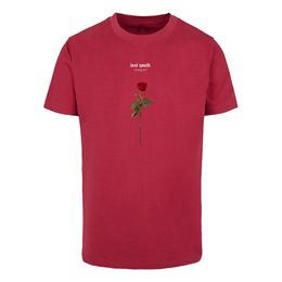 Mister Tee Shirt 'Lost Youth Rose' male Red size S