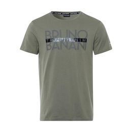 Bruno Banani Shirt Herren Gr&ouml;&szlig;e XL grau / khaki / schwarz