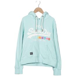 Superdry Kapuzenpullover Damen Größe M Second Hand türkis