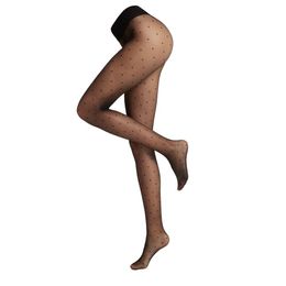 CALZEDONIA Fine Tights female Black size M