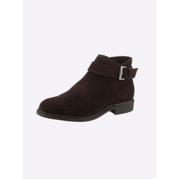 Heine Witt Damen Kurzstiefelette, schokobraun, Gr&ouml;&szlig;e 41