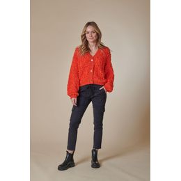 Zhrill Strickjacke Damen Gr&ouml;&szlig;e XL/XXL orange