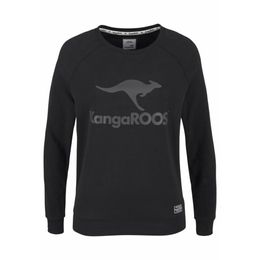 Kangaroos Sweatshirt female Black size 36/38