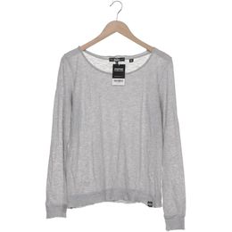 Superdry Langarmshirt Damen Größe L Second Hand grau