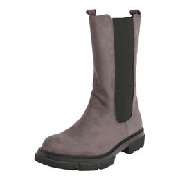 Tom Tailor Chelsea Boots Damen Größe 42 taupe / schwarz Winterschuhe