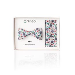 Fafigo Bow Tie 'Set Luciano' male Blue size One Size