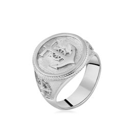 Akitsune Ring 'Portus' male Silver size 57
