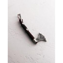 Reytel Pendant 'AXE HELMET of TERROR' male Silver size One Size