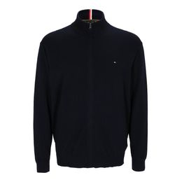 Tommy Hilfiger Big & Tall Tommy Hilfiger Big & Tall Strickjacke Herren Gr&ouml;&szlig;e 5XL marine / rot / wei&szlig;