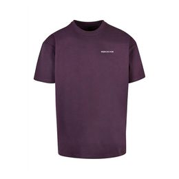 Merchcode Shirt 'Essentials New Generation' Herren Größe S brombeer / weiß