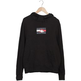 Tommy Hilfiger Kapuzenpullover Damen Größe M Second Hand schwarz