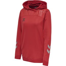 Hummel Sportsweatshirt Damen Gr&ouml;&szlig;e XXL grau / rot / schwarz